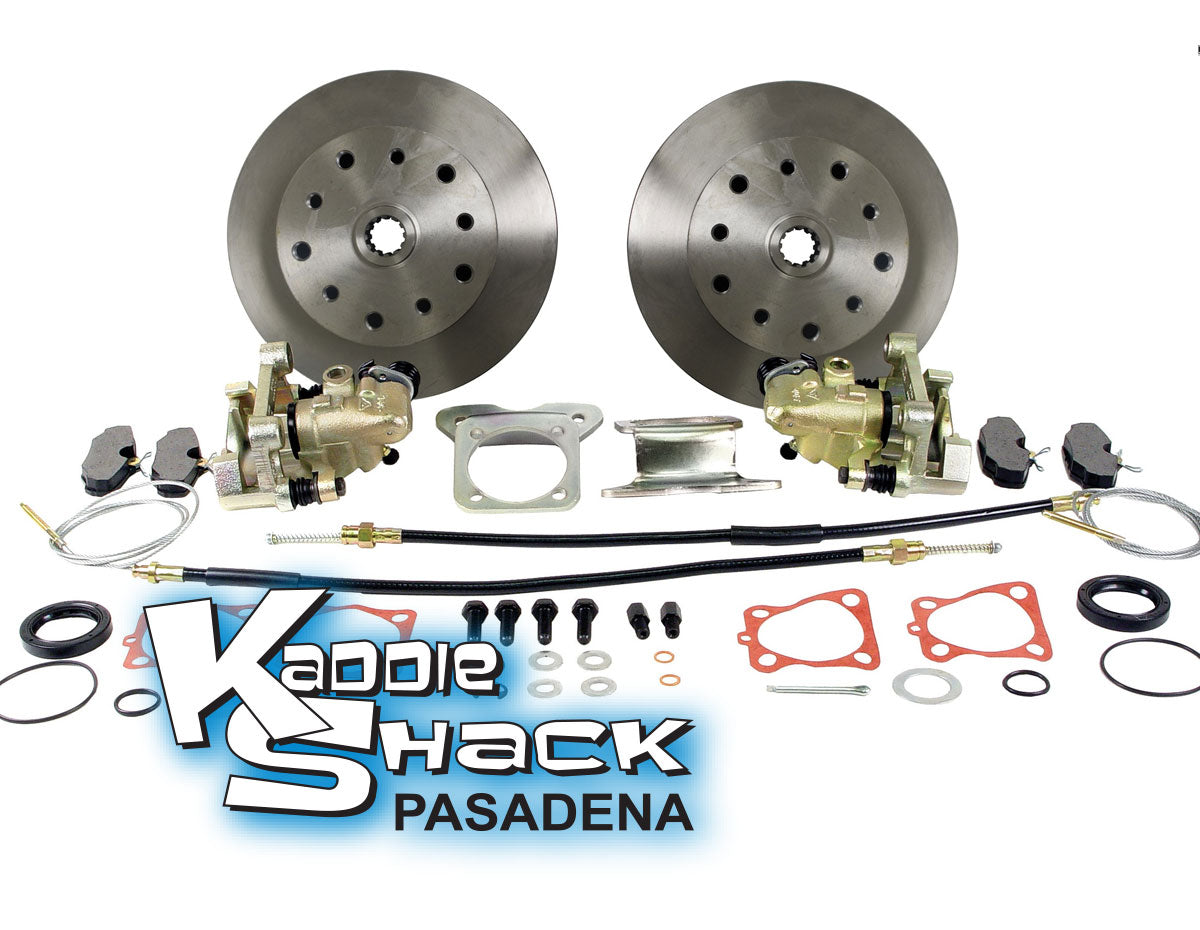 STANDARD Rear Disc Brake Kit '73 to 79 Double-Drilled HAS Ebrake ...