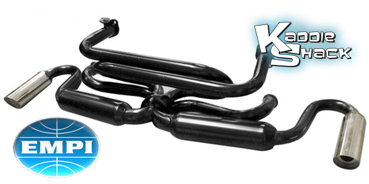 Dual Tuck-Away 1-1/2" Exhaust System – Kaddie Shack