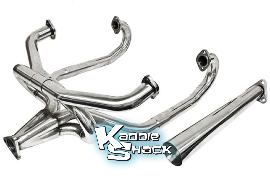 Bugpack 1-5/8" Competition Merged Header with Stinger, Stainless ...