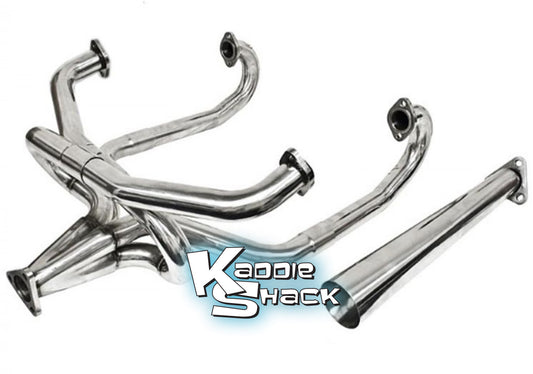 EMPI/Bugpack Stainless Steel Exhaust Systems For Type 1 Upright Engine ...