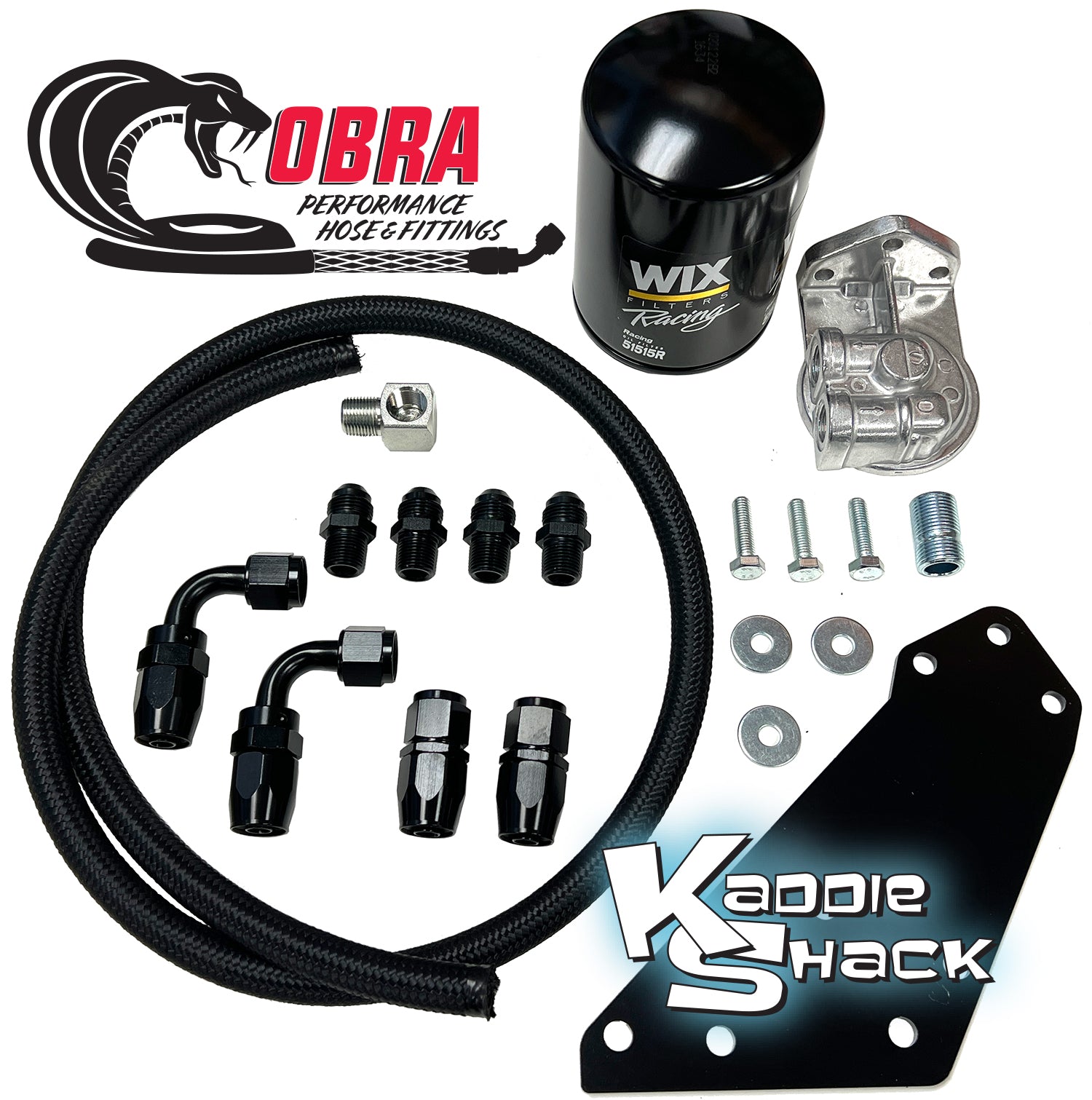 Cobra™ Full Flow Oil Filter Installation Kit, '73 & Earlier T1 – Kaddie ...